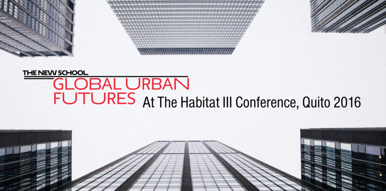 The New School and Habitat III Conference| The New School News Releases